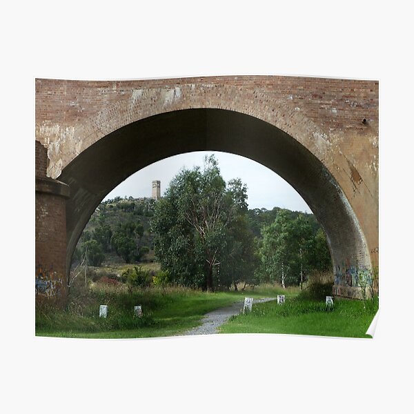 "Goulburn Viaduct, Mulwaree Ponds" Poster by DashTravels | Redbubble