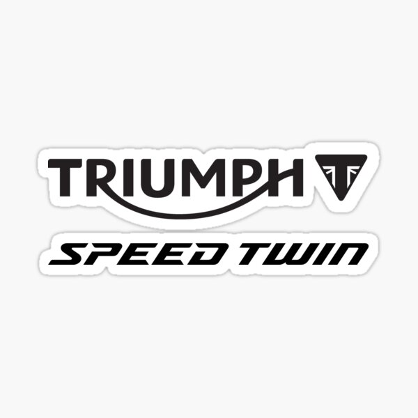 Speed Twin Stickers | Redbubble