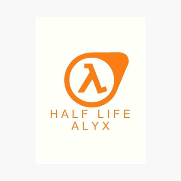 "Half Life Alyx Logo" Art Print for Sale by Sp00kster | Redbubble