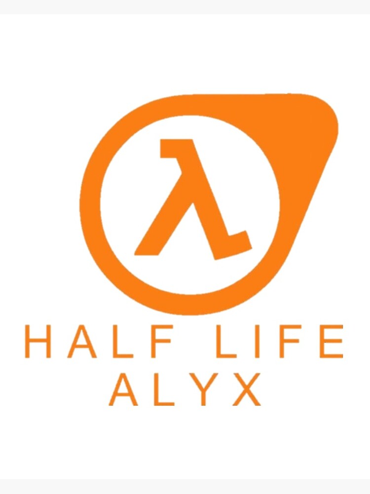 "Half Life Alyx Logo" Art Print for Sale by Sp00kster | Redbubble
