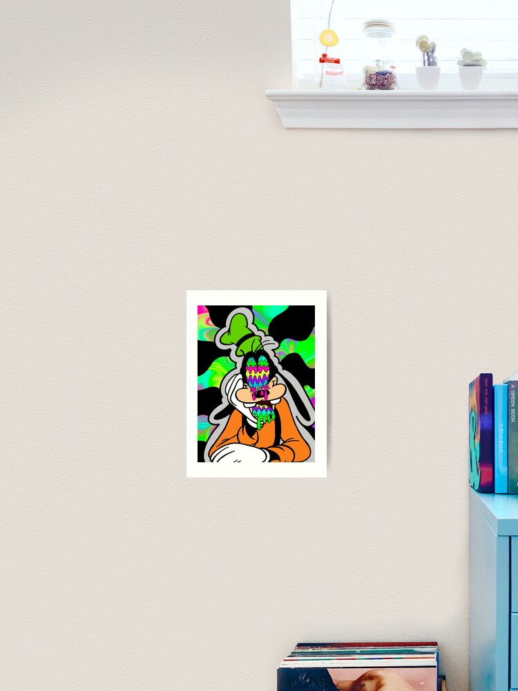 "Trippy goofy" Art Print for Sale by maddhatter- | Redbubble