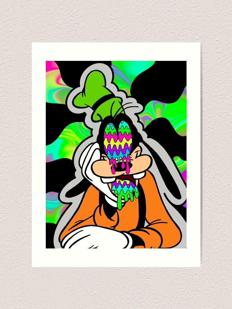 "Trippy goofy" Art Print for Sale by maddhatter- | Redbubble