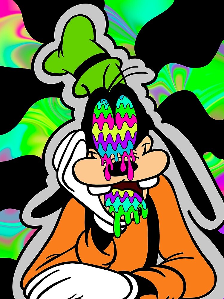 "Trippy goofy" Art Print for Sale by maddhatter- | Redbubble