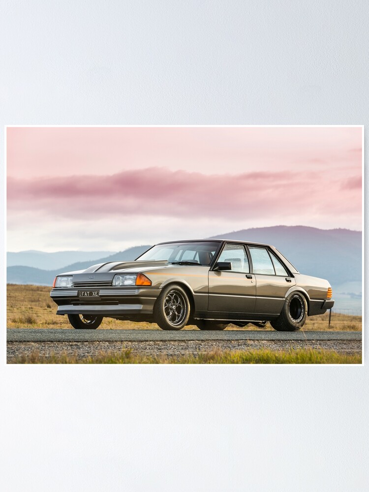 "Jovan Batar's 1984 XE Ford Falcon" Poster for Sale by HoskingInd ...
