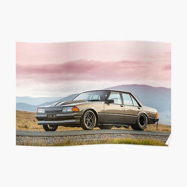 "Jovan Batar's 1984 XE Ford Falcon" Poster for Sale by HoskingInd ...