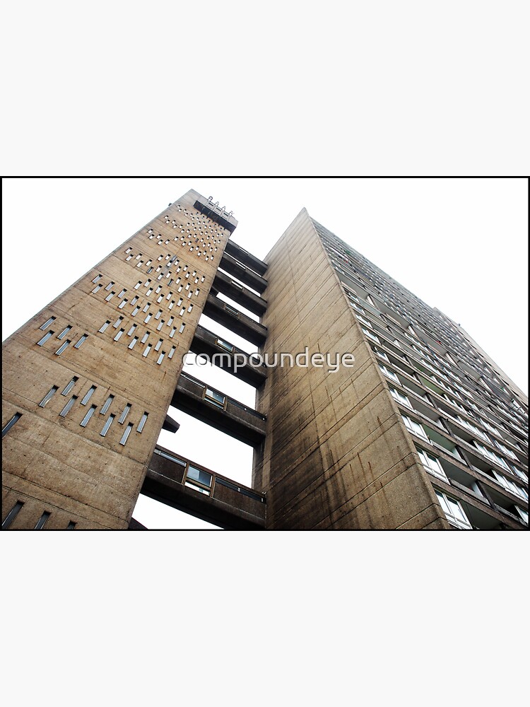 "Balfron Tower, Poplar, London" Sticker by compoundeye | Redbubble