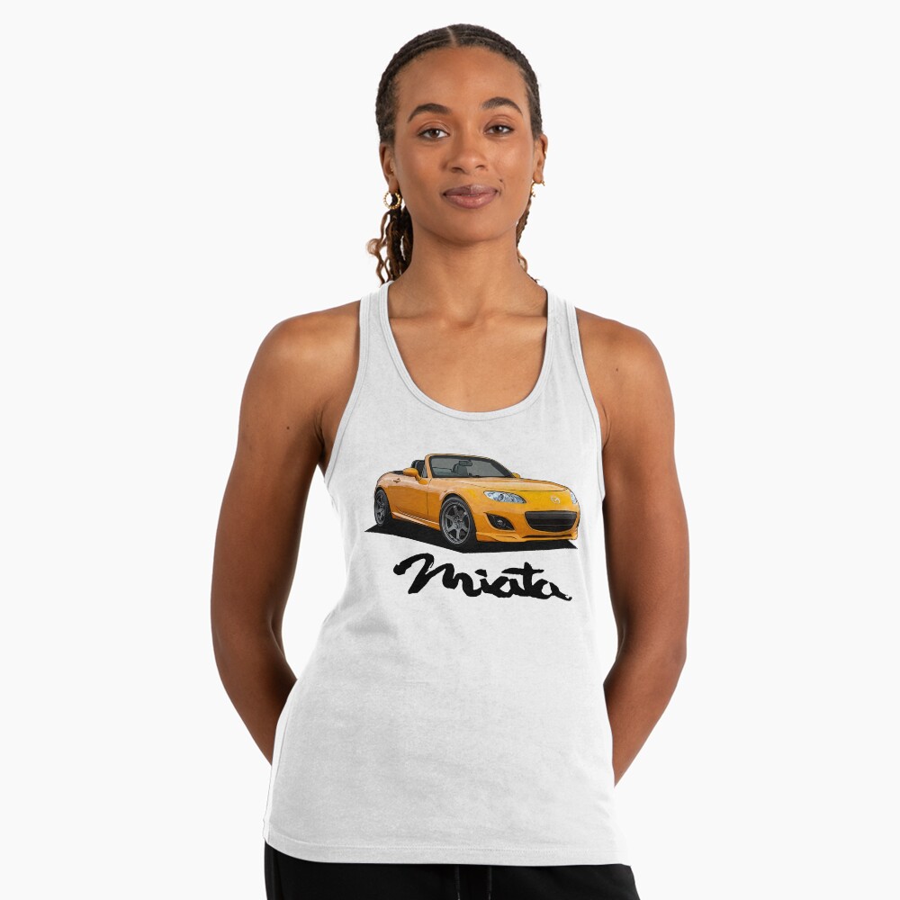 "Mazda MX-5 Miata NC - NC2 Yellow" Sticker for Sale by Woreth | Redbubble