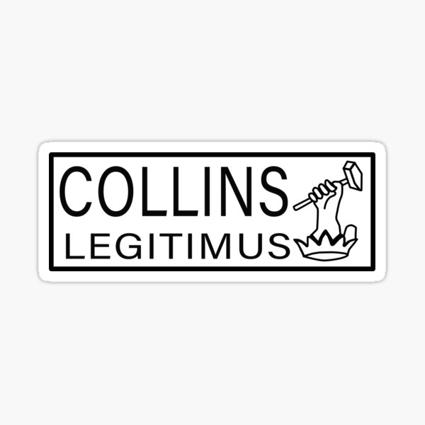 Pegatina «Collins Legitimus Axe Etiqueta autoadhesiva - Antiguo ...
