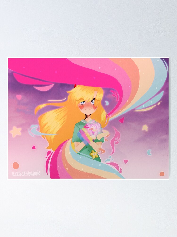 "Star Butterfly" Poster for Sale by KookiesBunnie | Redbubble