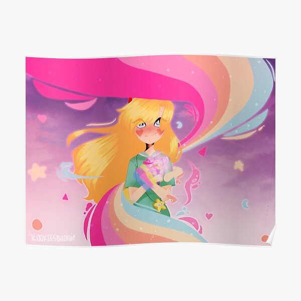 "Star Butterfly" Poster for Sale by KookiesBunnie | Redbubble