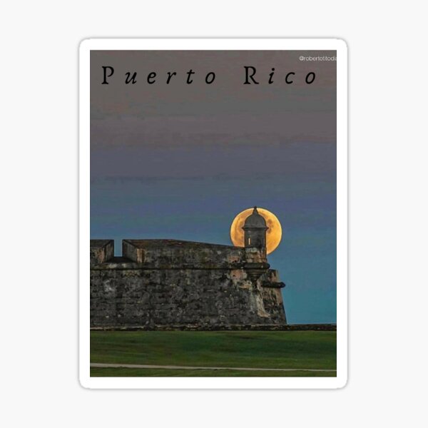 "El Morro" Sticker by nativo74 | Redbubble