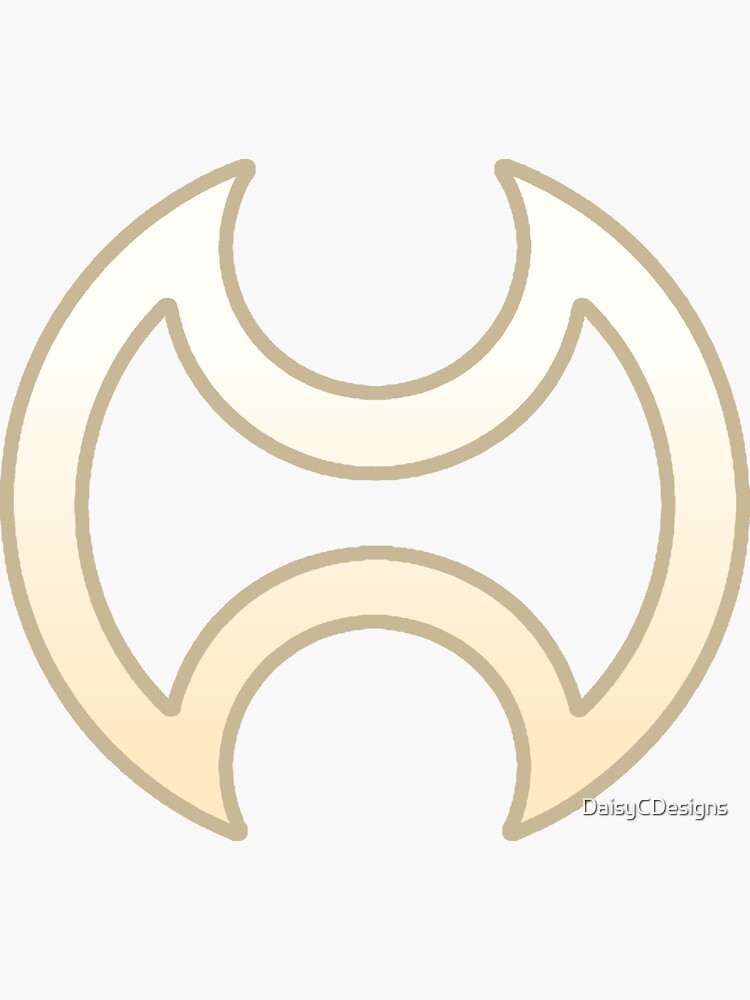 "FF14 Warrior Symbol" Sticker for Sale by CrunchyFlower | Redbubble