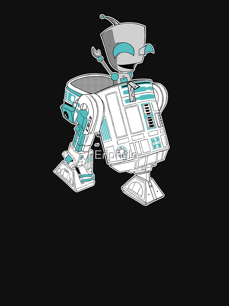 "Two little robots - colour version" T-shirt for Sale by Eriphyle ...