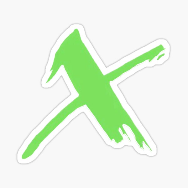 "Dr. X Logo" Sticker by TheActionMan | Redbubble