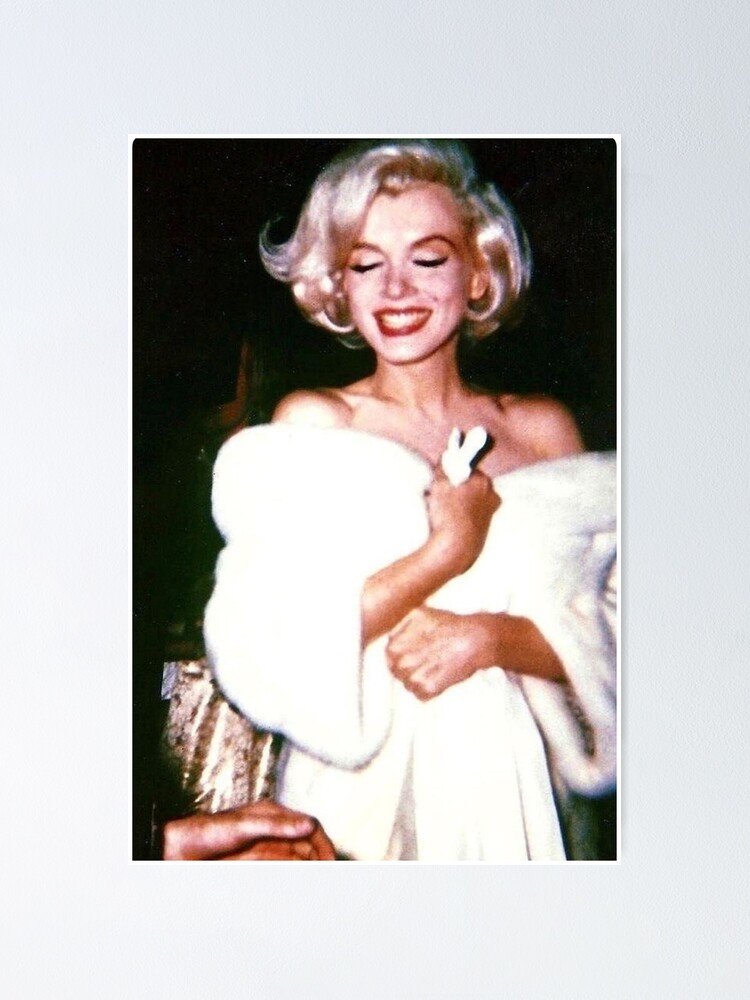 "Marilyn Monroe : Candid" Poster for Sale by ♡ T R I N A ♡ | Redbubble