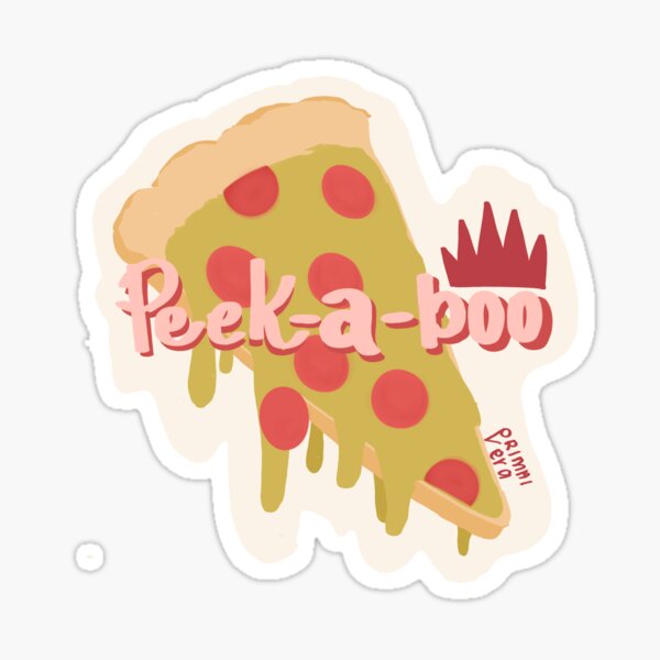 "Peek-a-Boo" Sticker for Sale by Primaivera | Redbubble