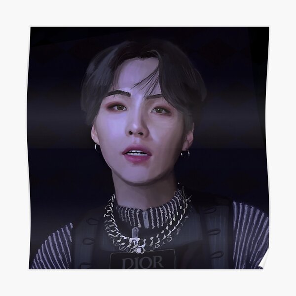 "Shadow Yoongi, BTS, SUGA" Poster by yairalynn | Redbubble