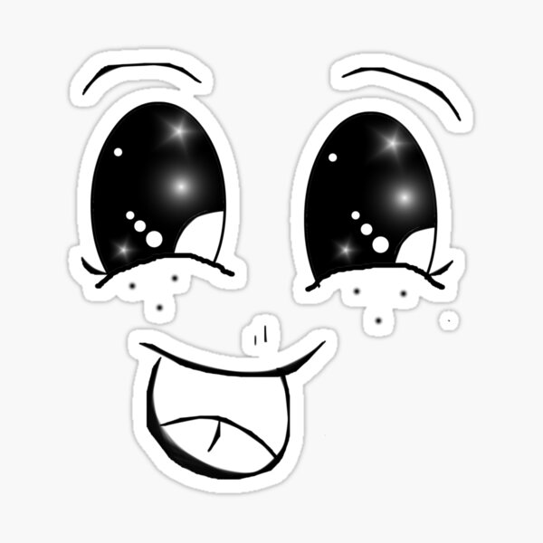 Cartoon Mouth Smile Stickers | Redbubble