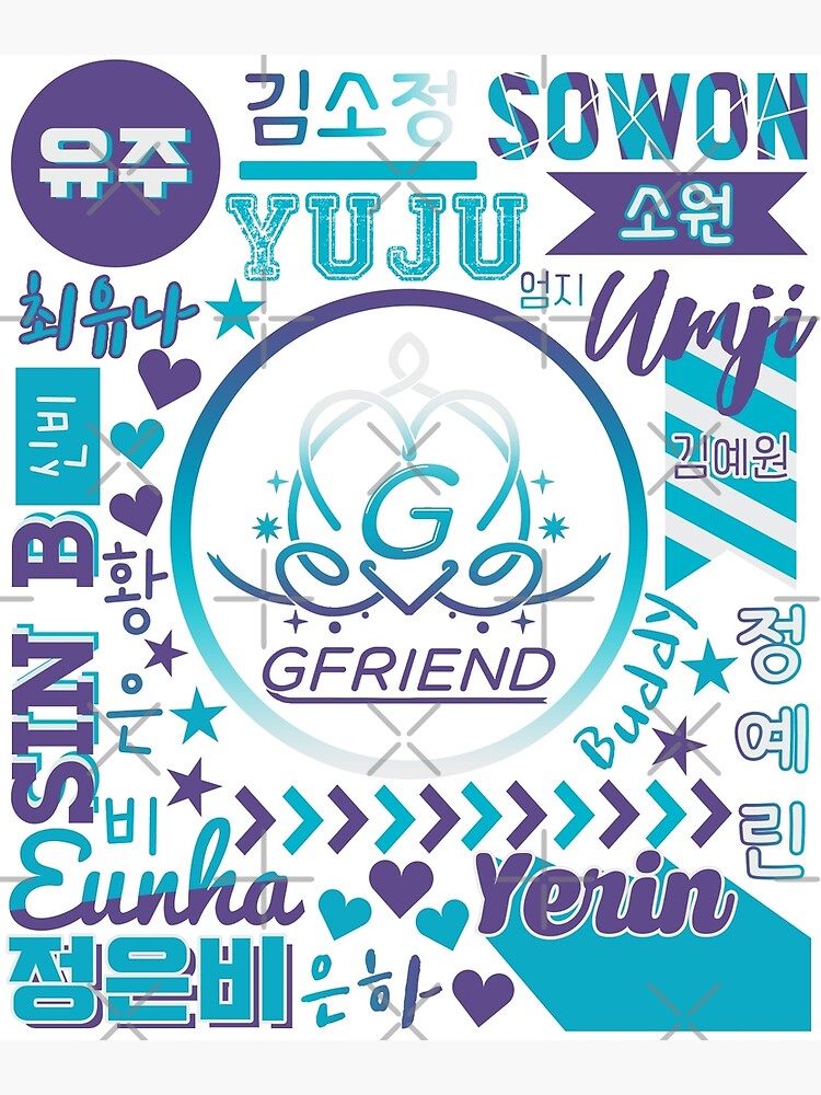"GFRIEND COLLAGE" Poster by lovely-day | Redbubble