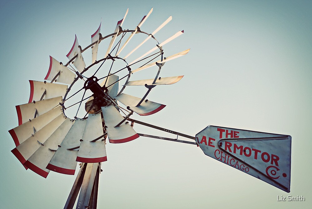 "The Aermotor Co. Chicago Windmill" by Liz Smith | Redbubble