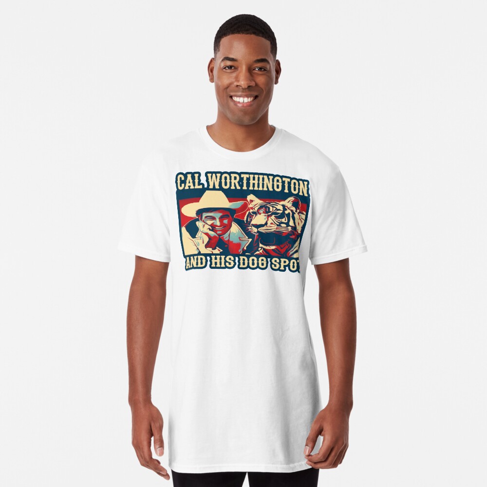 "Cal Worthington and his dog Spot" Sticker for Sale by ZombeeMunkee ...