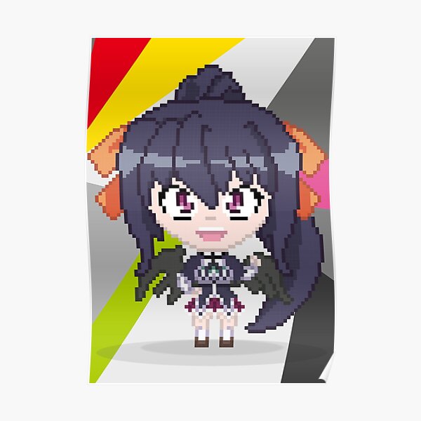"HighSchool DxD: Akeno Himejima Pixel Art" Poster for Sale by ...