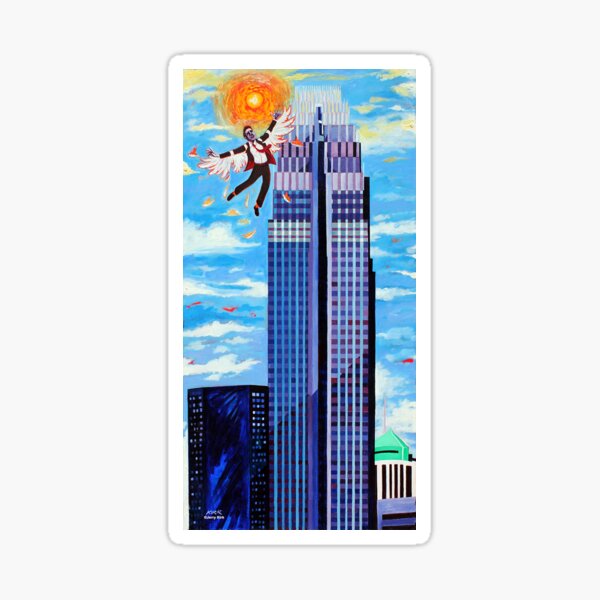 "'The Banker'" Sticker for Sale by jerrykirk | Redbubble