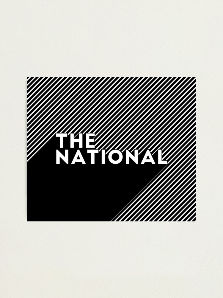 "The National Band Logo" Photographic Print for Sale by TheN | Redbubble