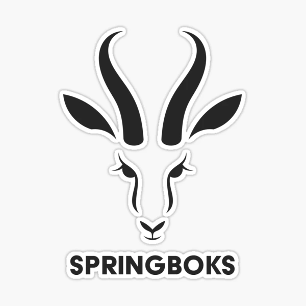 Springbok Logo Black And White