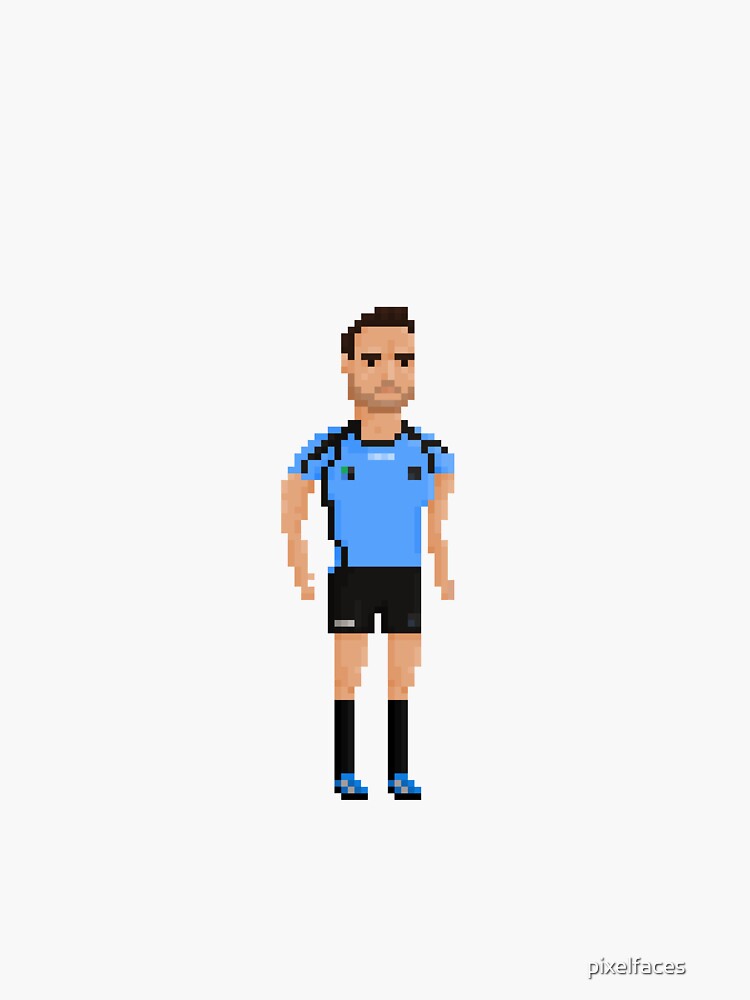 "Santiago Tero" Sticker by pixelfaces | Redbubble