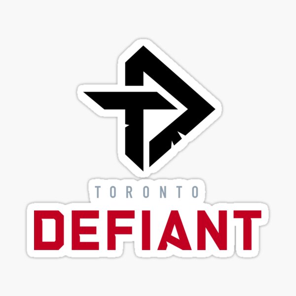 "Toronto Defiant Logo" Sticker for Sale by dega4560 | Redbubble