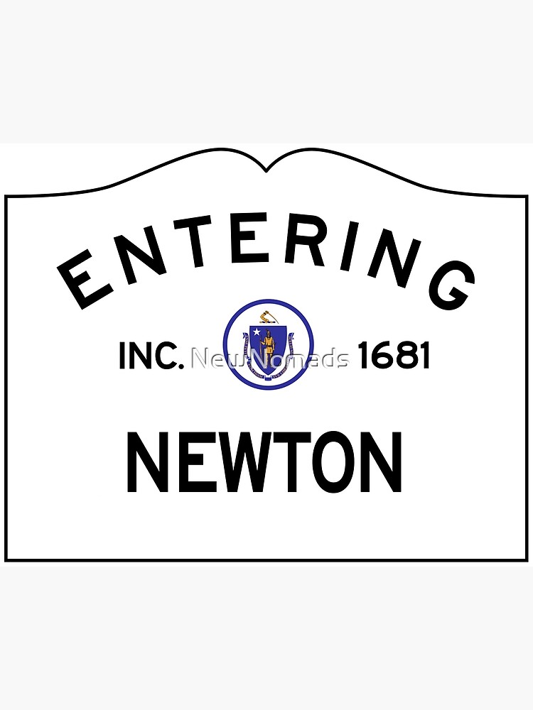 "Entering Newton Massachusetts - Commonwealth of Massachusetts Road ...