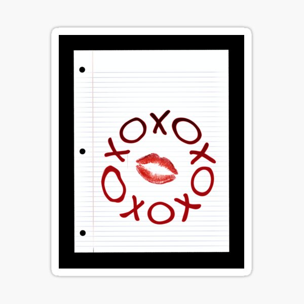 Xoxoxo Stickers | Redbubble