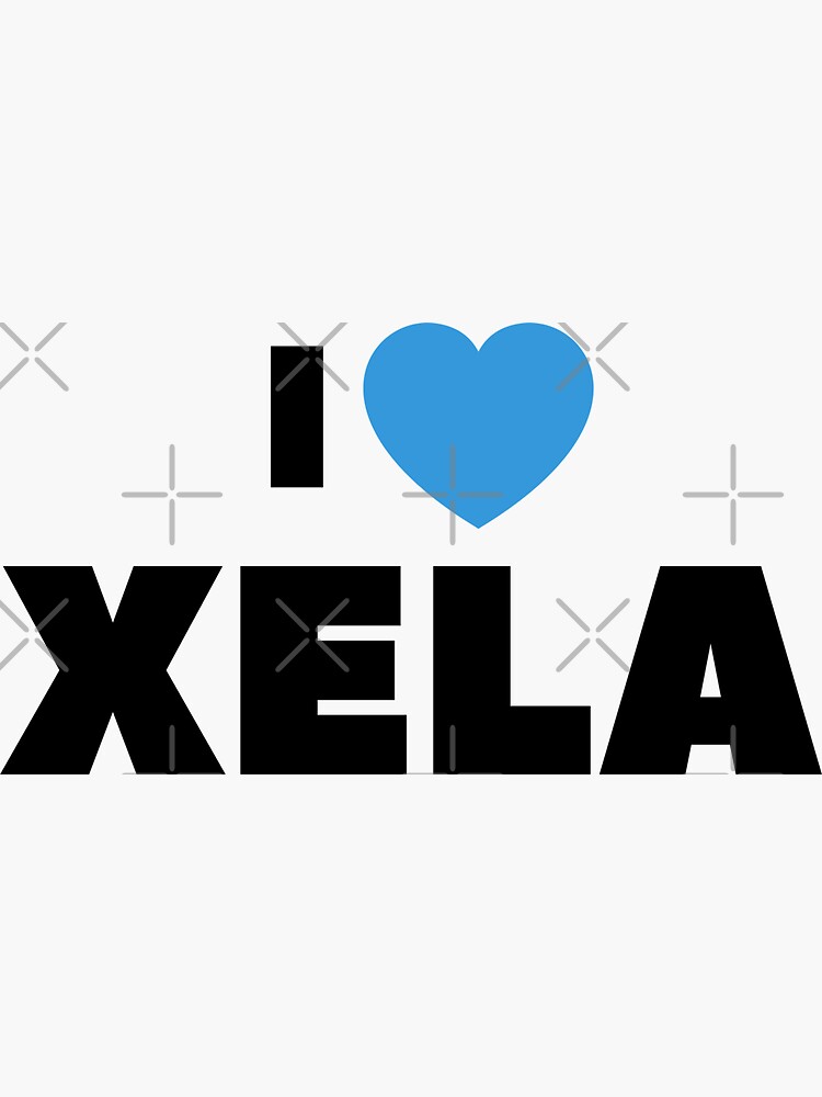 "I Love Xela" Sticker for Sale by Quetzalita | Redbubble