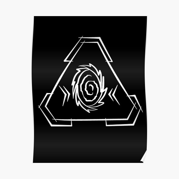 Wraith Ultimate White Poster By Delyss Iouz Redbubble