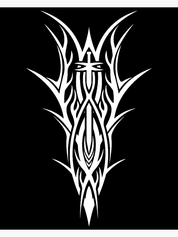 "Sword of Caine Occult Symbol" Poster by Spartawolf | Redbubble