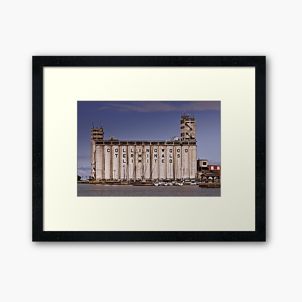 "Collingwood Terminals" Framed Art Print for Sale by jules572 | Redbubble