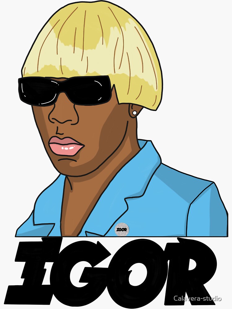 "Igor " Sticker by Calavera-studio | Redbubble