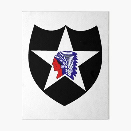 "2nd Infantry Division Logo" Art Board Print by Spacestuffplus | Redbubble
