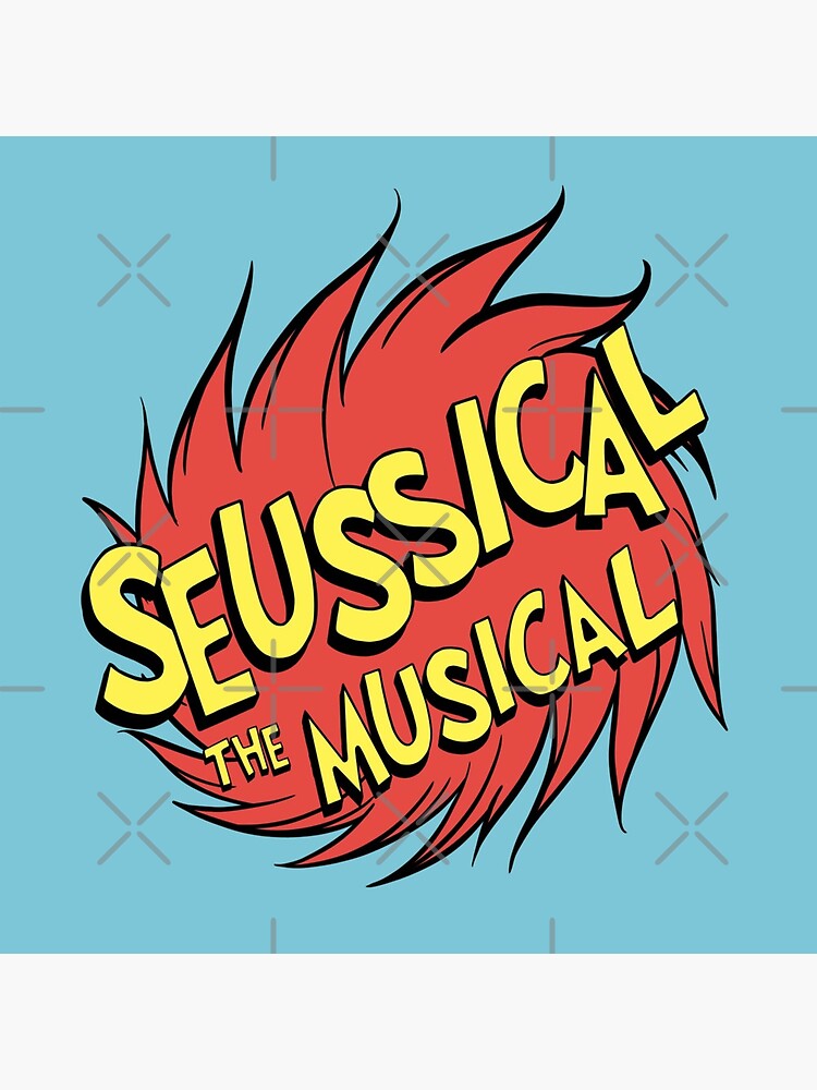 "Seussical the Musical logo" Coasters (Set of 4) by MaeleaTan | Redbubble