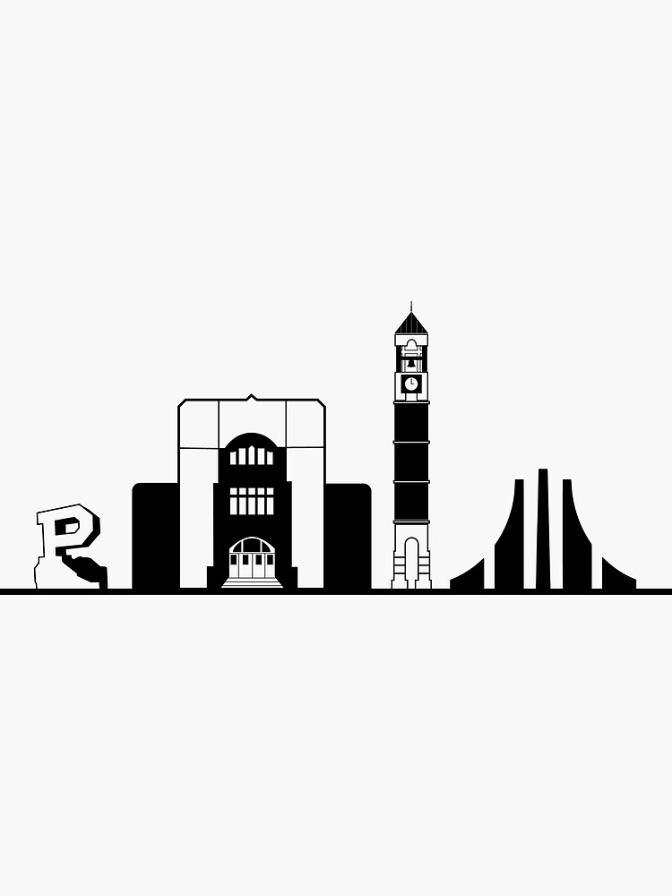 "Purdue University Skyline" Sticker for Sale by amyrae13 | Redbubble