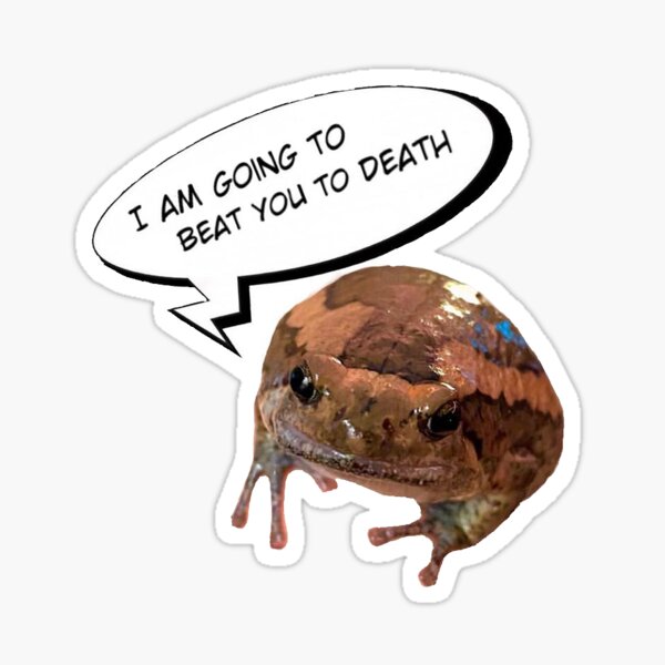 Funny Beating Stickers | Redbubble