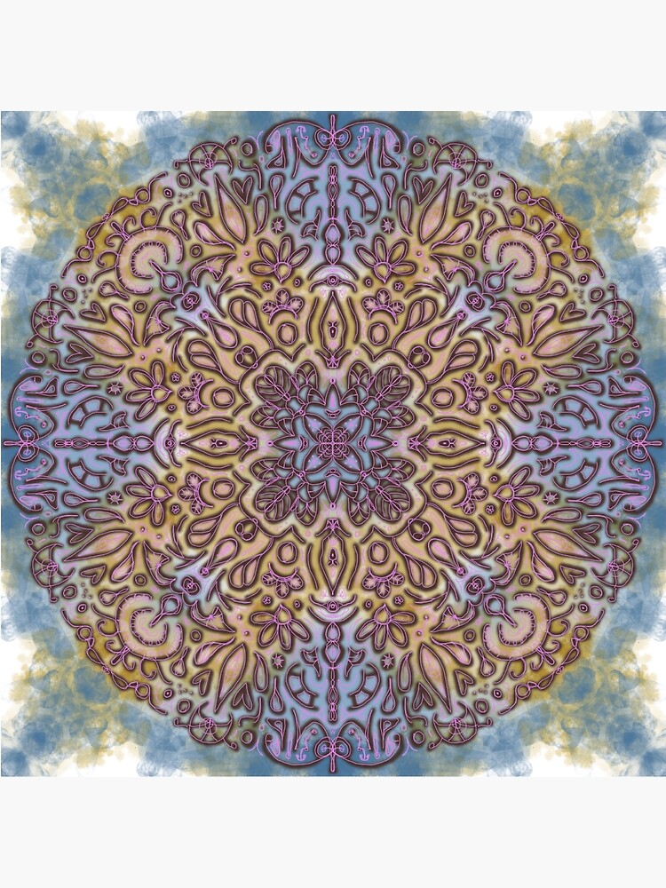 "Mandala Dreamin’" Poster by ashlee-fuoco | Redbubble