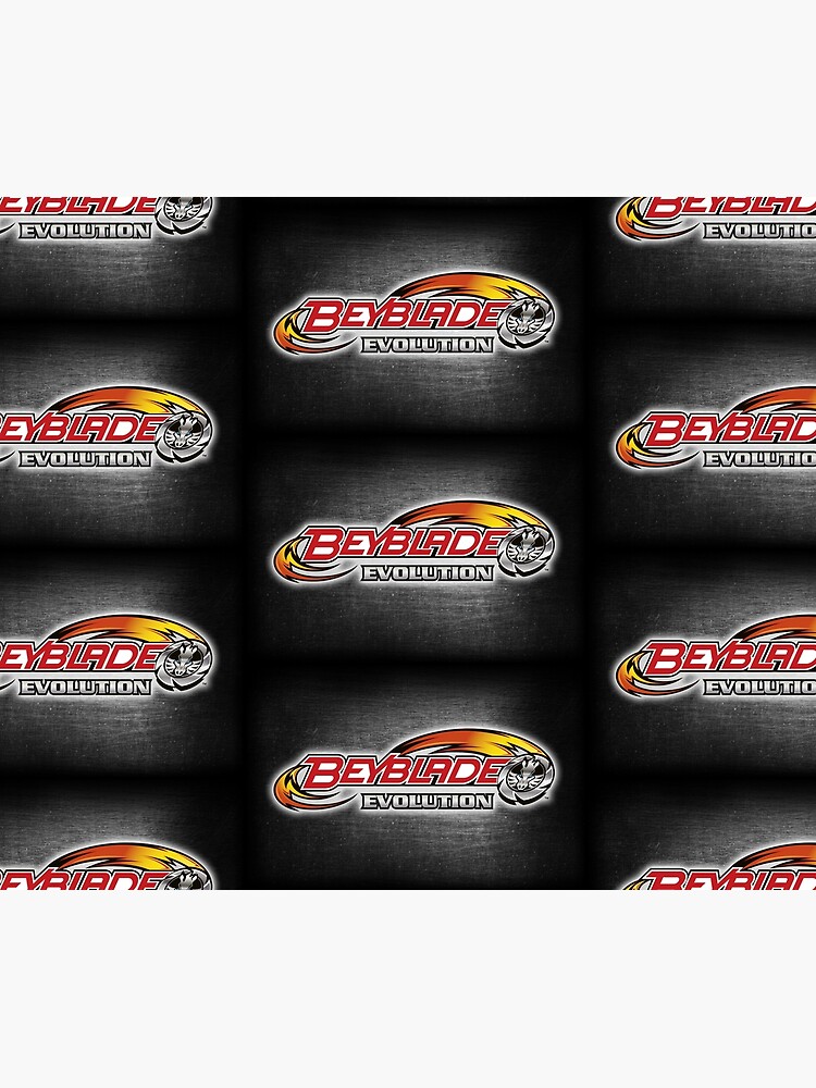 "Beyblade Evolution Logo" Throw Blanket for Sale by ToxicAtom | Redbubble