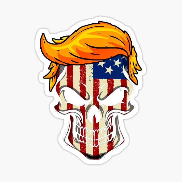 Donald Trump Face Stickers | Redbubble