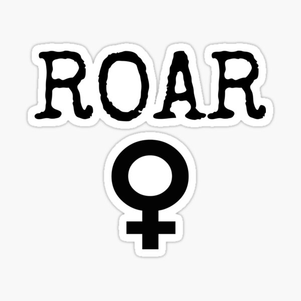 "Roar" Sticker for Sale by drgonzo7 | Redbubble
