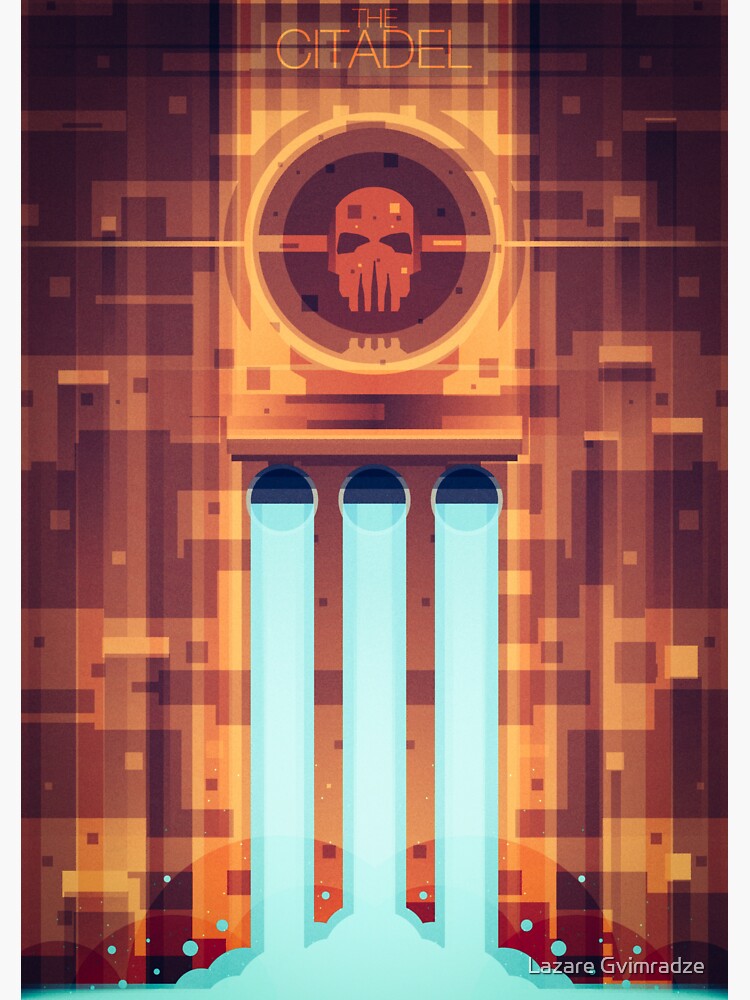 "Citadel" Sticker for Sale by lazare | Redbubble