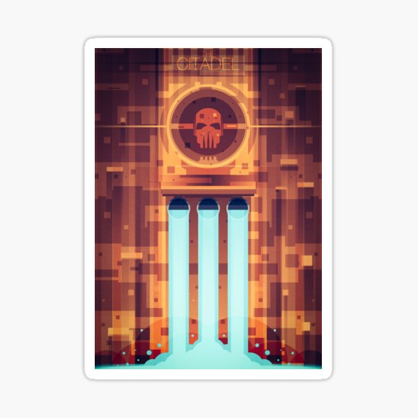 "Citadel" Sticker for Sale by lazare | Redbubble
