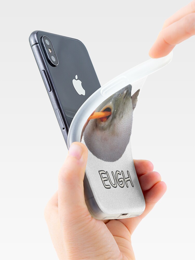 "Augh, eugh (Puffer Fish Eating Carrot)" iPhone Case for Sale by Jobel ...