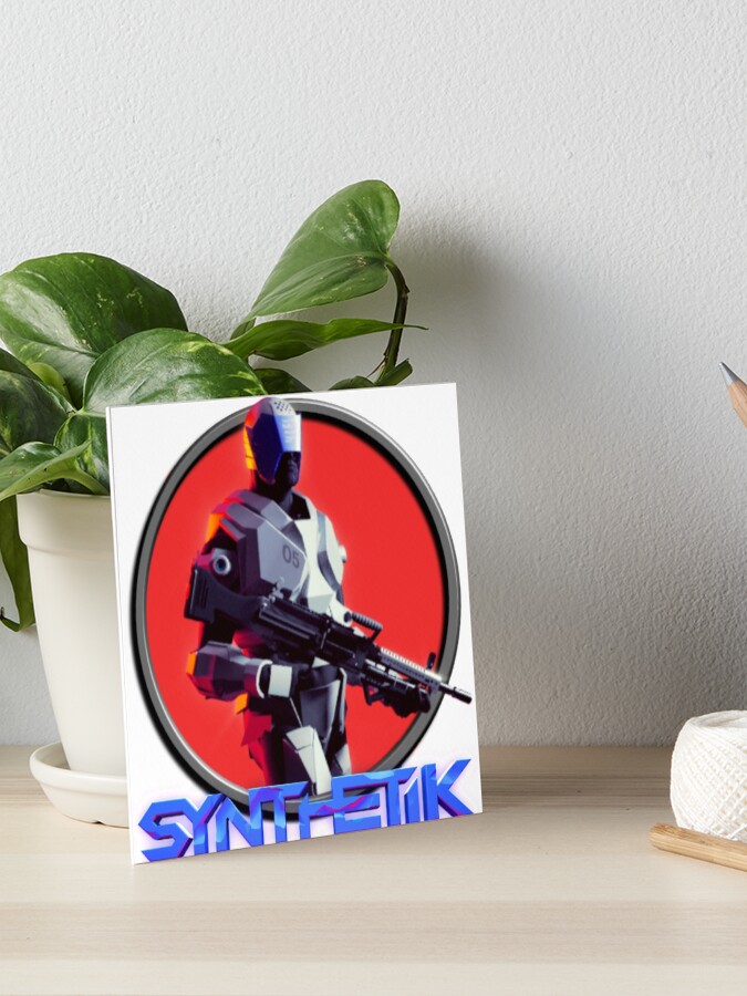 "SYNTHETIK Logo" Art Board Print for Sale by Sp00kster | Redbubble